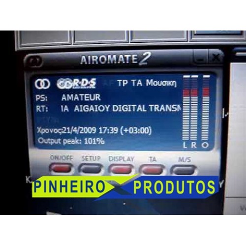 Airomate RDS encoder + Licença